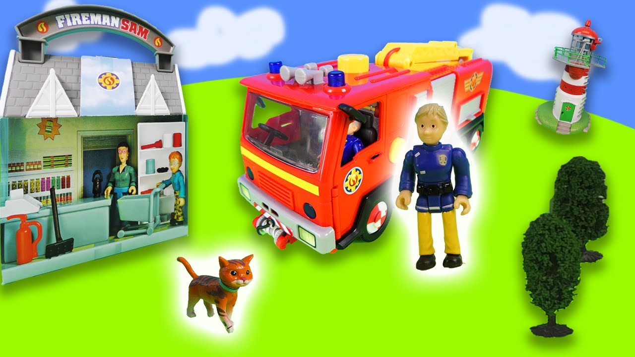 Fireman Sam on patrol Compilation | Various Missions | Rescue ...
