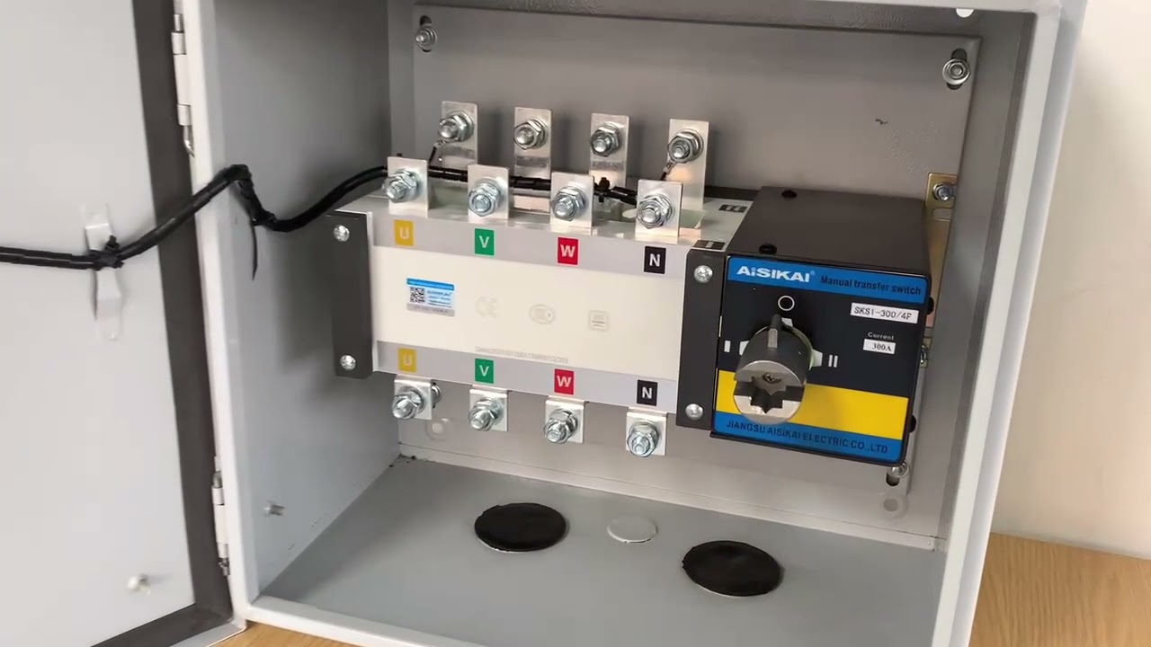 300a Ai Power Mts Manual Transfer Switch Other Switches - YouTube
