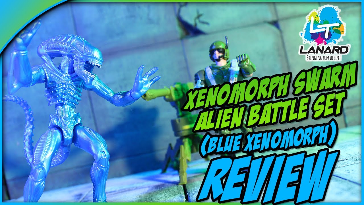 Lanard Toys: Xenomorph Swarm (BLUE Xeno) REVIEW - YouTube