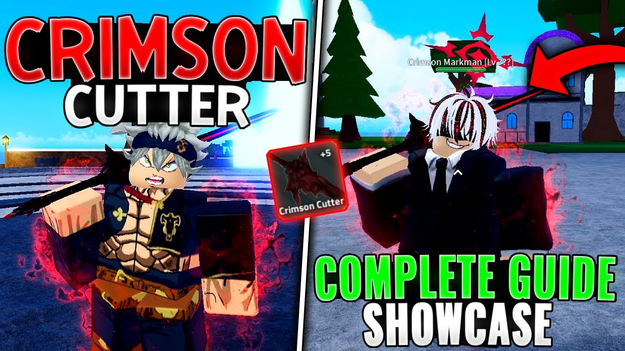Verse Piece | Crimson Cutter! (Complete Guide + Showcase) - YouTube