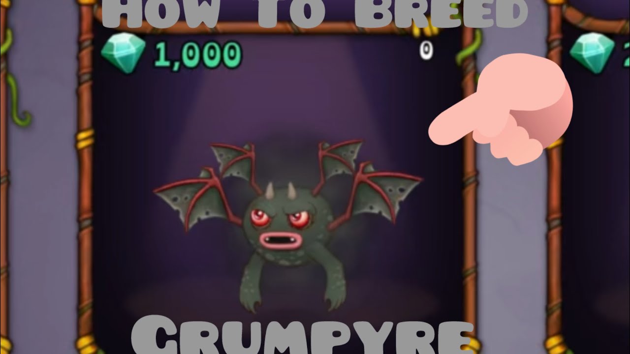 How to Breed Grumpyre (Cold Island Ethereal) My Singing Monsters - YouTube