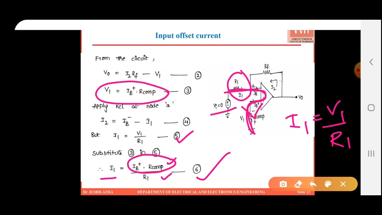 DC Characteristics of OP-AMP : Input Offset Current - YouTube