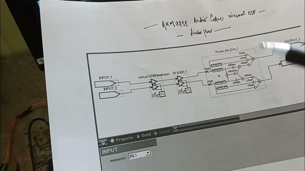 Audio DSP AKM7735 programming and Audio playback for ESP-32 TTGO - YouTube