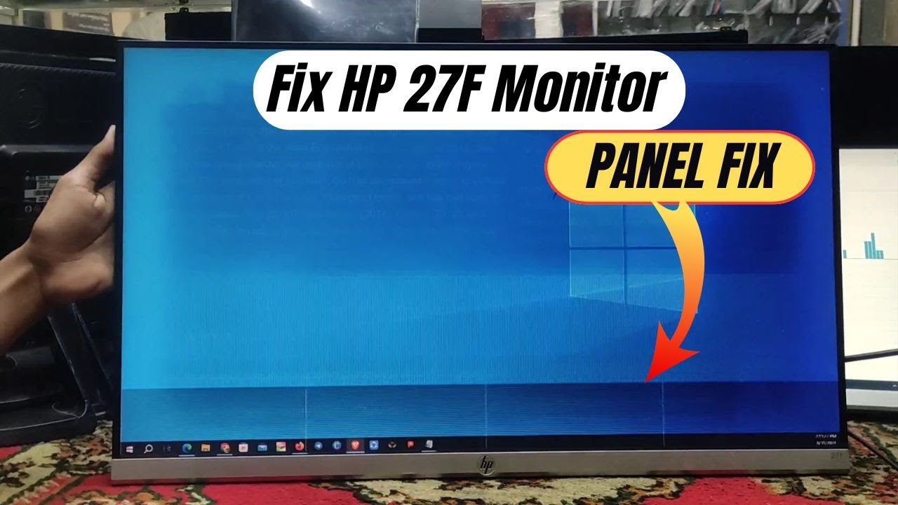Fix HP 27F Monitor Panel: Ultimate DIY Repair Guide 2024 || Created by Afjal Hossain - YouTube