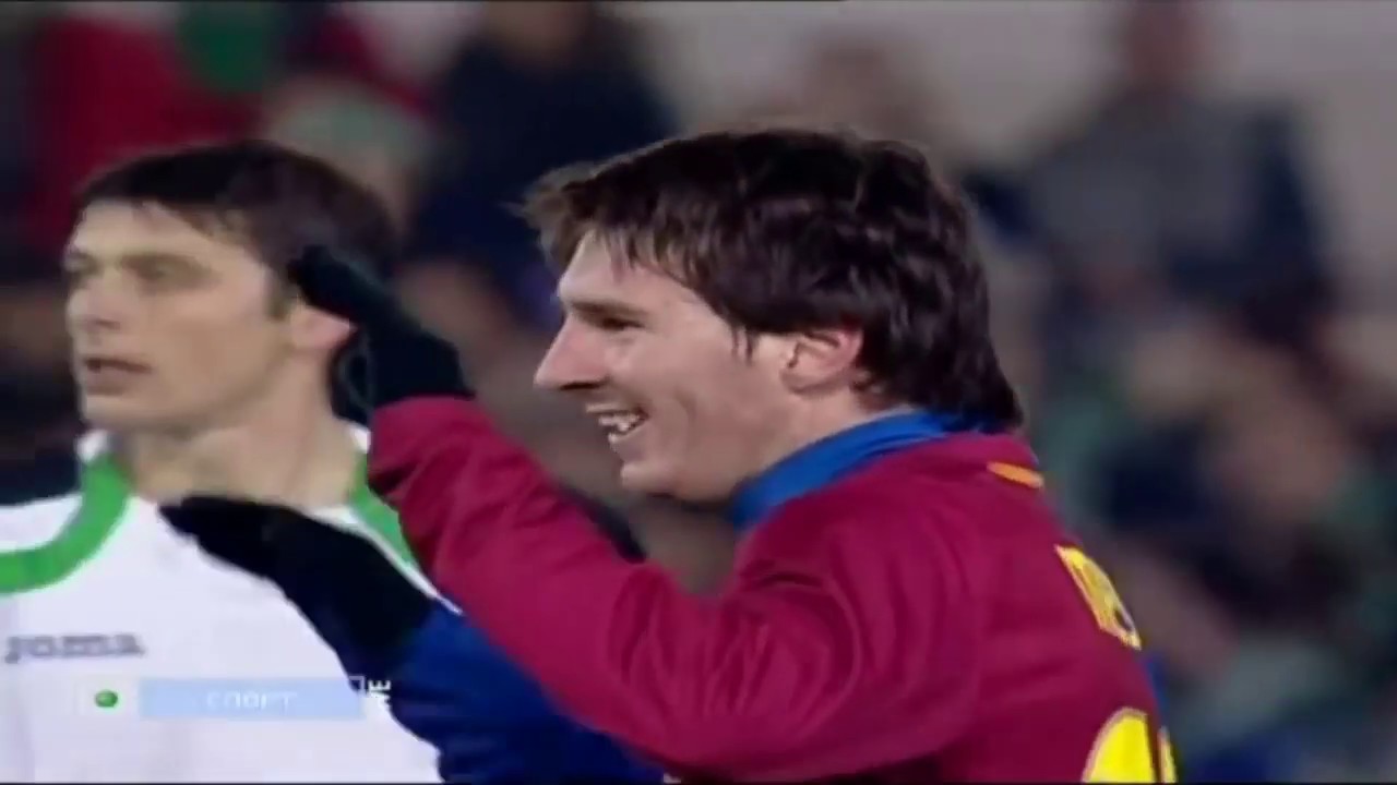 Lionel Messi vs Racing Santander (Away) 2008/09 LaLiga - YouTube