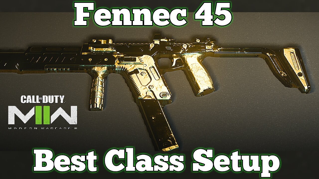 Call of Duty: Modern Warfare 2 - Best Fennec 45 Class Setup - YouTube