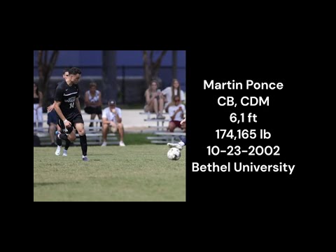 Martin Ponce CB/CDM Highlights - YouTube
