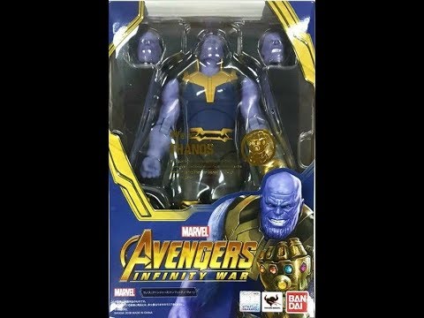 s.h.figuarts ko thanos action figure unboxing / knockoff - YouTube
