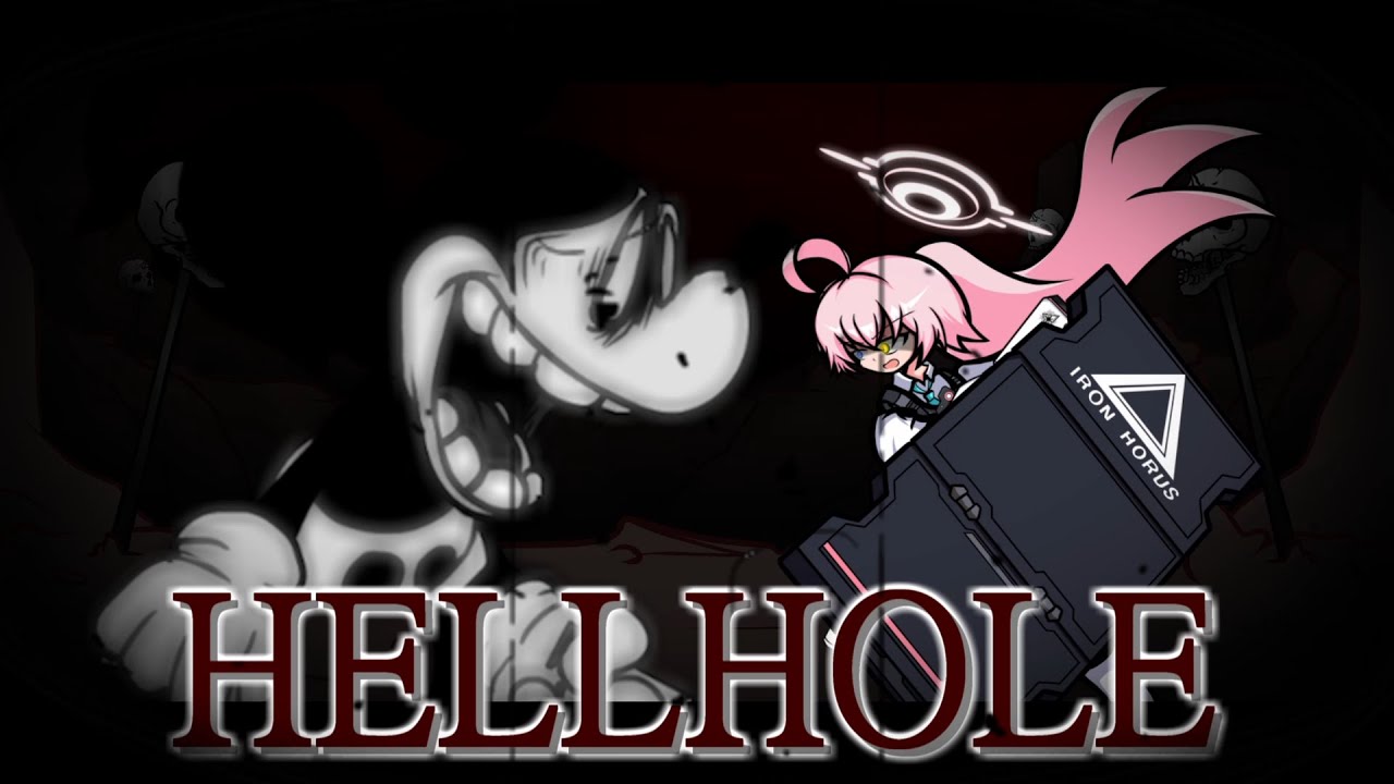 【FNF】Hellhole but Mickey Mouse and Hoshino(Battle) sings it【Blue ...