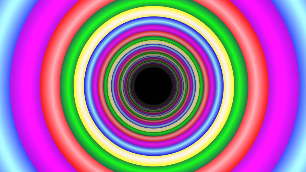 Free animated loop. Colour Tunnel. (16:9 ratio) - YouTube