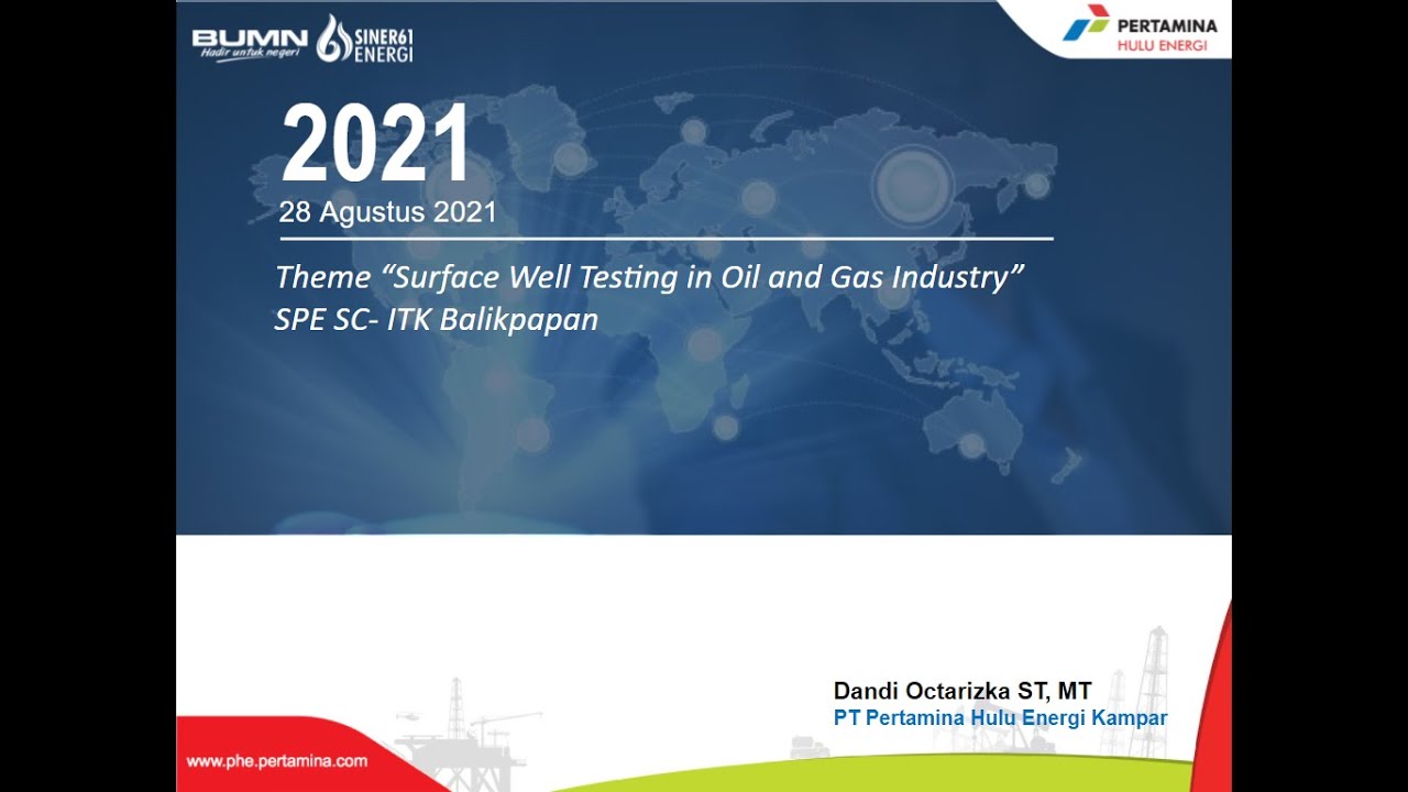 SPE Inaugural Series 3 : Surface Well Testing in Oil and Gas Industry ...