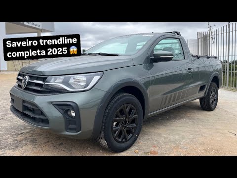 Saveiro trendline cabine simples completa 2025, melhor opção das ...