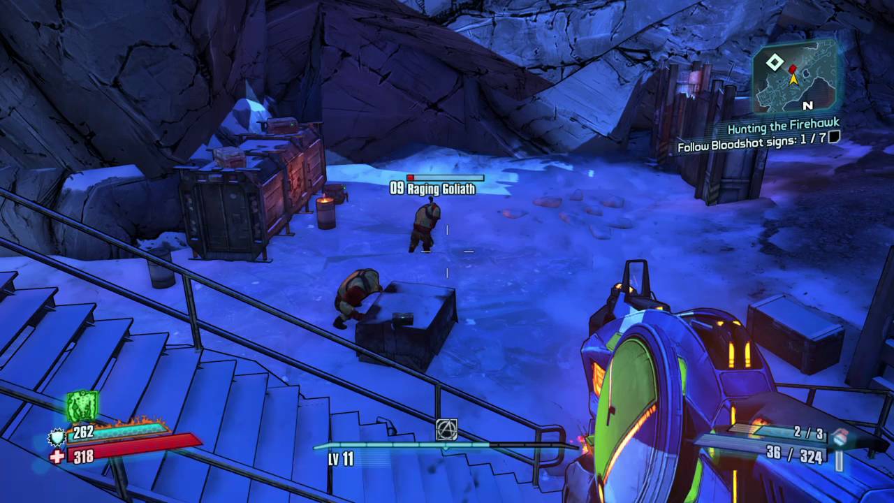 Borderlands 2 Goliath Battle - YouTube