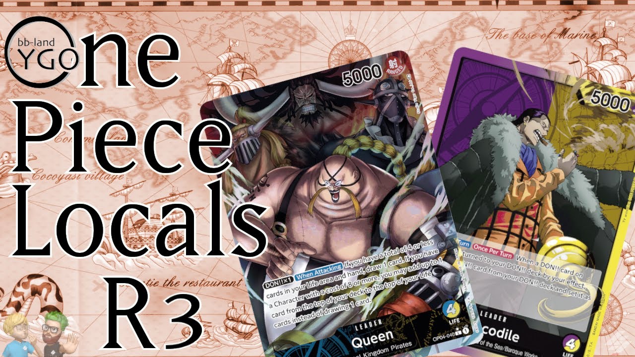 One Piece Card Game Locals Runde 3 im BB-Land - YouTube