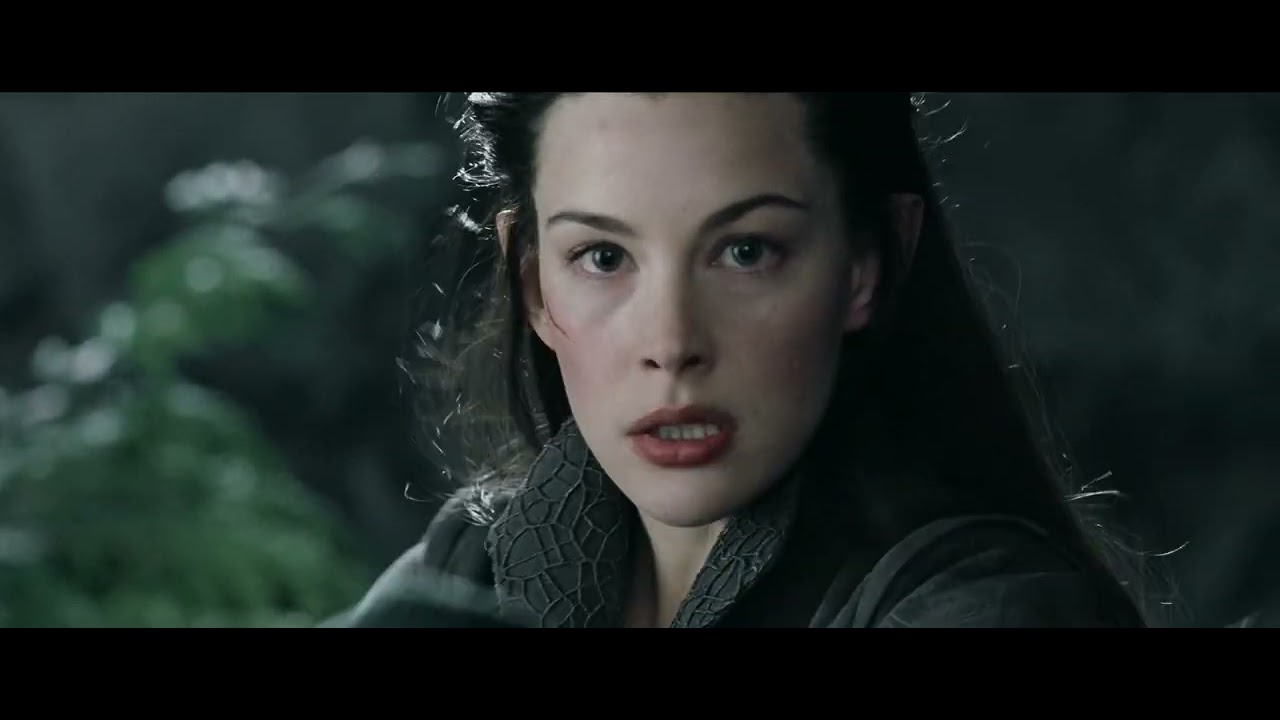 Arwen Saves Frodo While Nazguls Chasing [En/Es Subtitle] [4K - LOTR ...