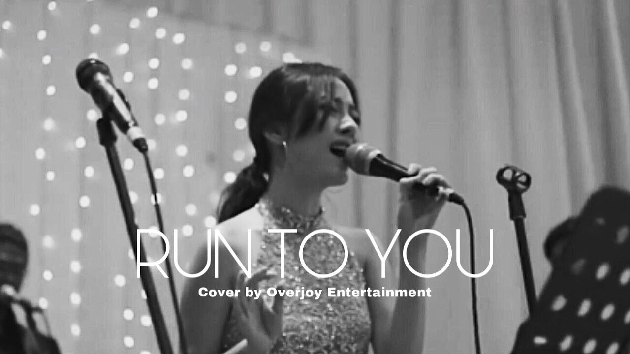 Run to You - Whitney Houston Cover By Overjoy Entertainment - YouTube