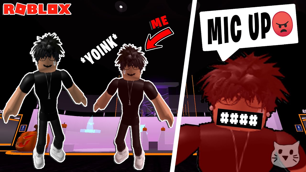 The Club Iris Trolling Experience (Stealing Avatars In Roblox Club Iris ...