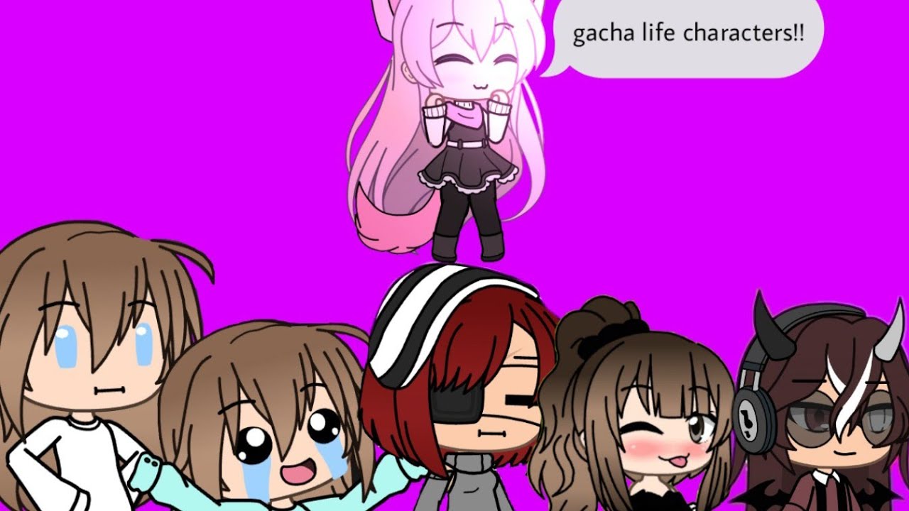 Types of gacha characters! - YouTube