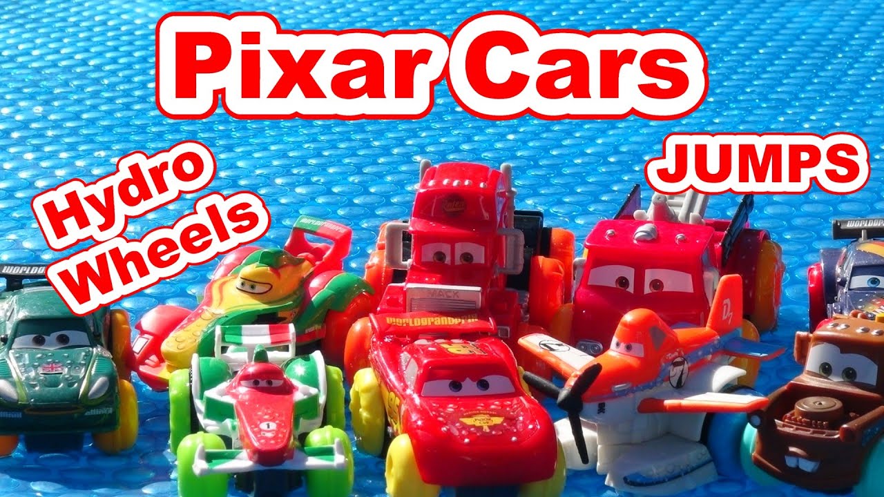 Disney Pixar Cars Lightning McQueen, Mater, Red, Mack and more Hydro ...