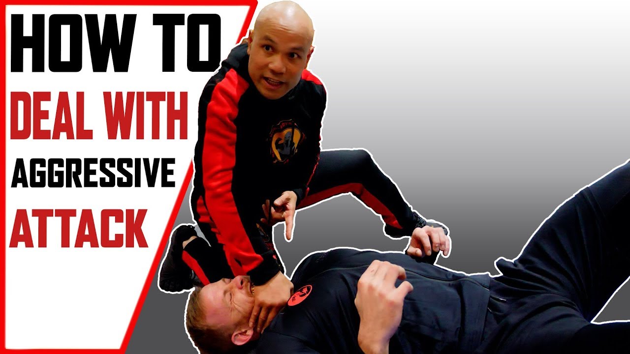 How to deal with aggressive attack | End Fights Fast - YouTube