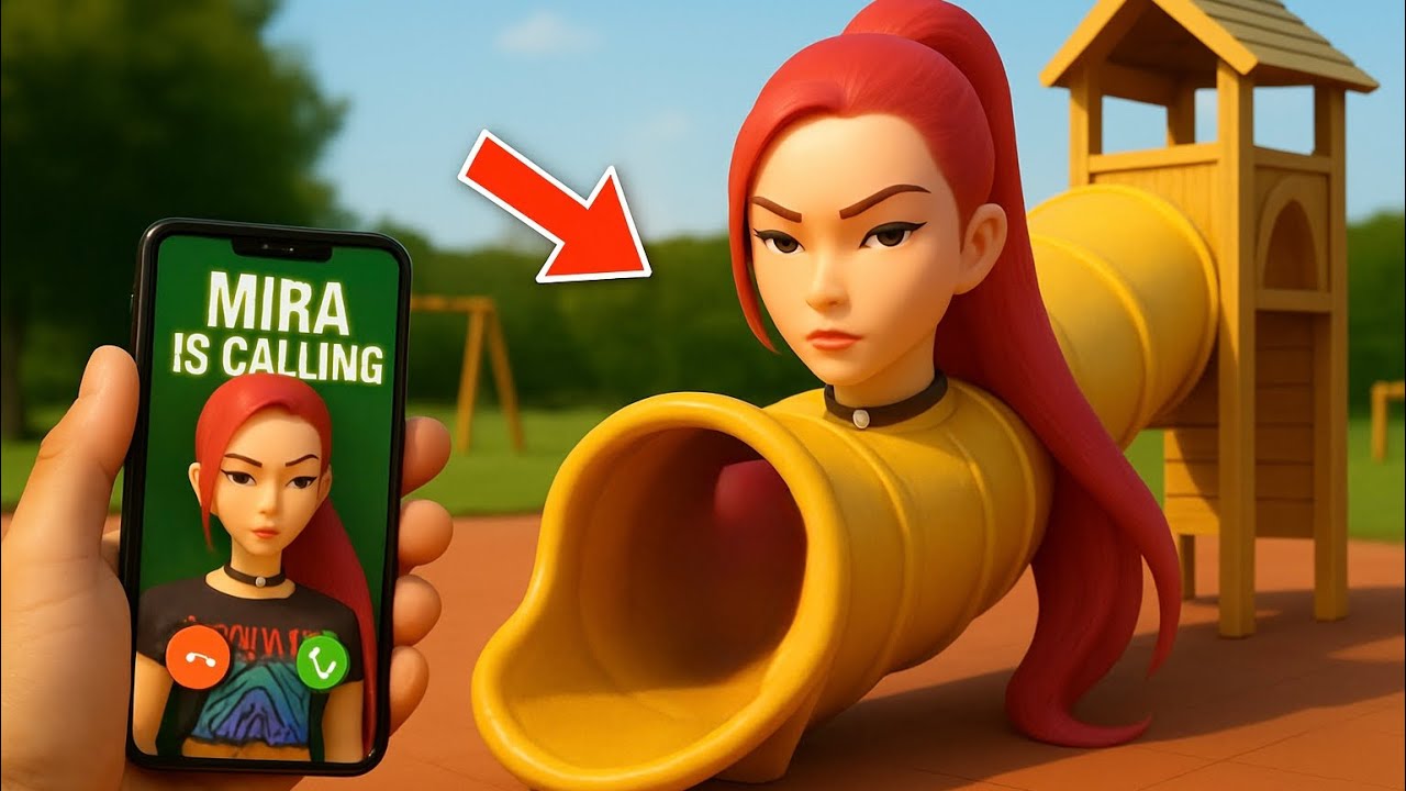 My DRONE found MIRA Story about ZOEY MIRA inside SLIDE / KPOP DEMON ...