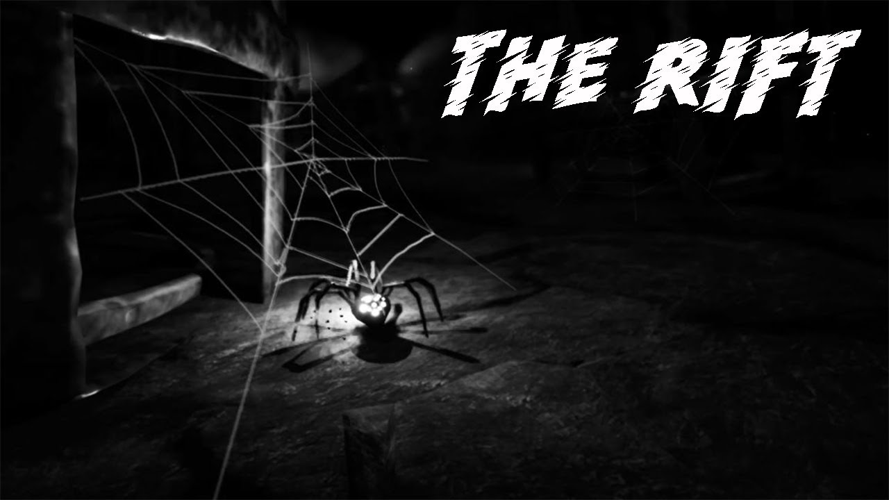 The Rift Full Gameplay | Black And White Spiders | Indie Horror Game ...