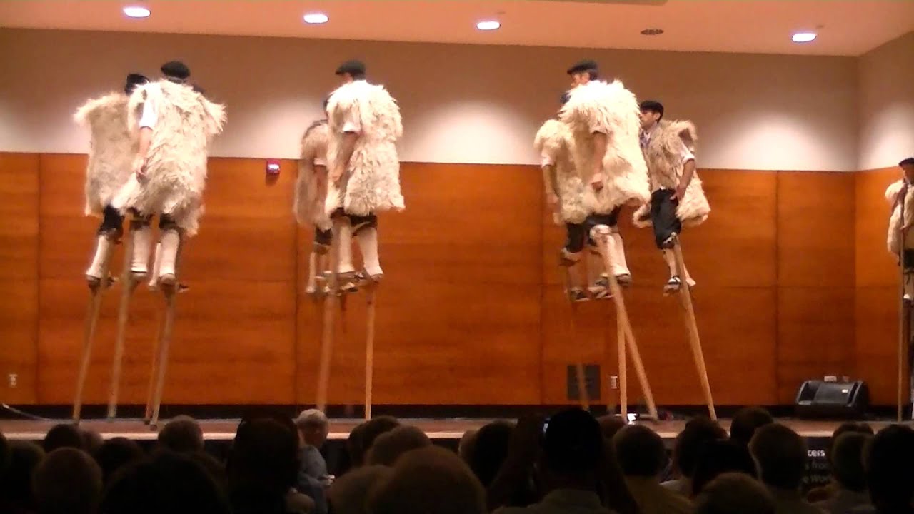 Stilt dancing by badasses - YouTube