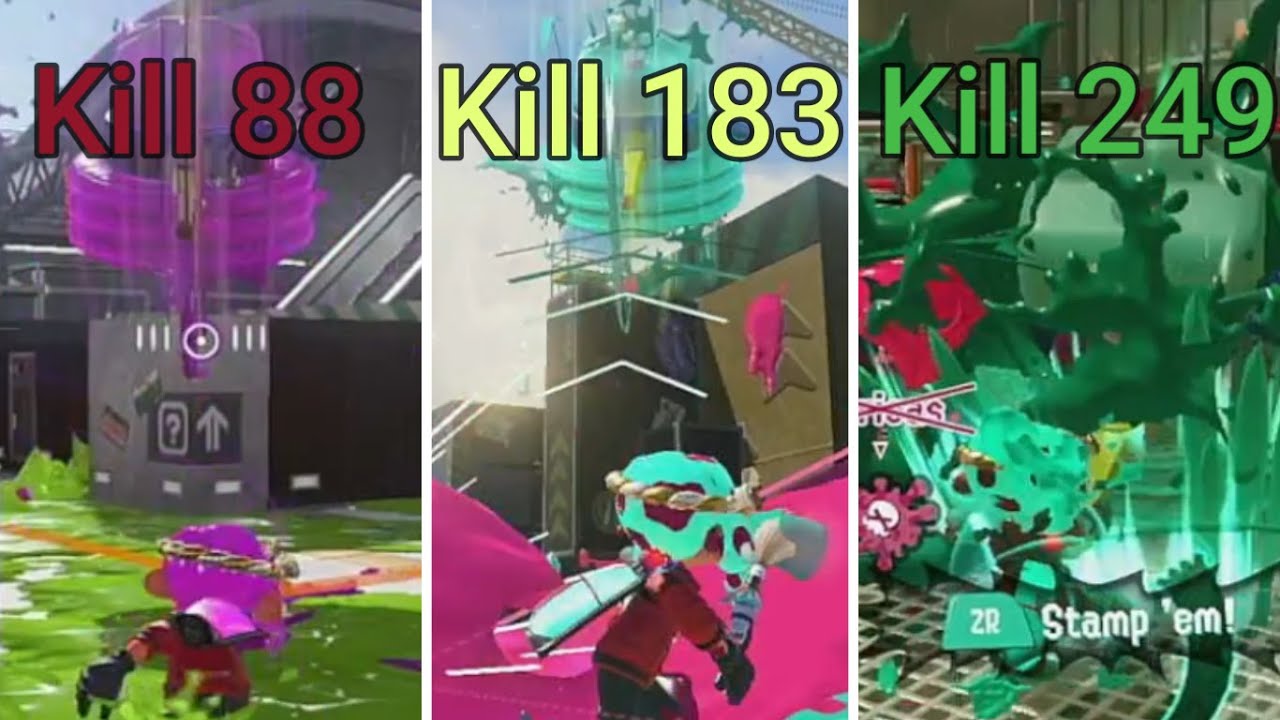 Can I get 250 ULTRA STAMP KILLS in Splatoon 3 - YouTube