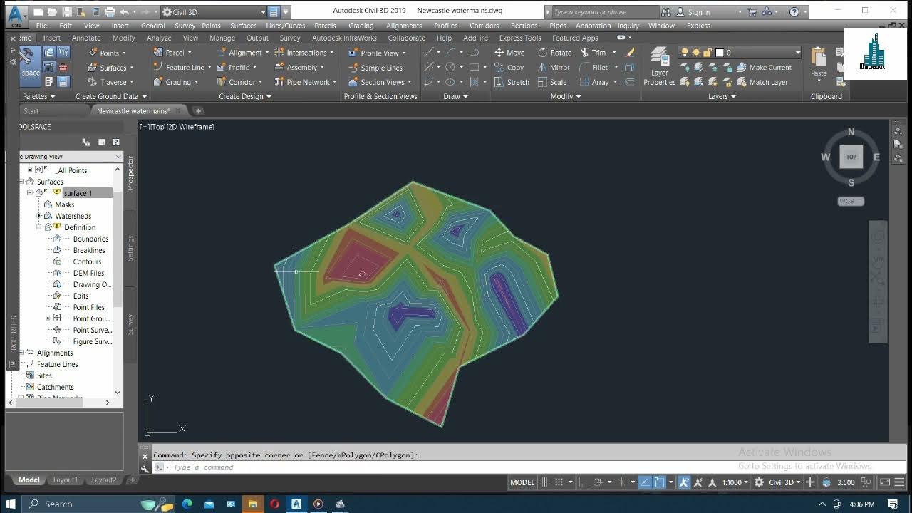 ELEVATION ANALYSIS IN CIVIL 3D - YouTube