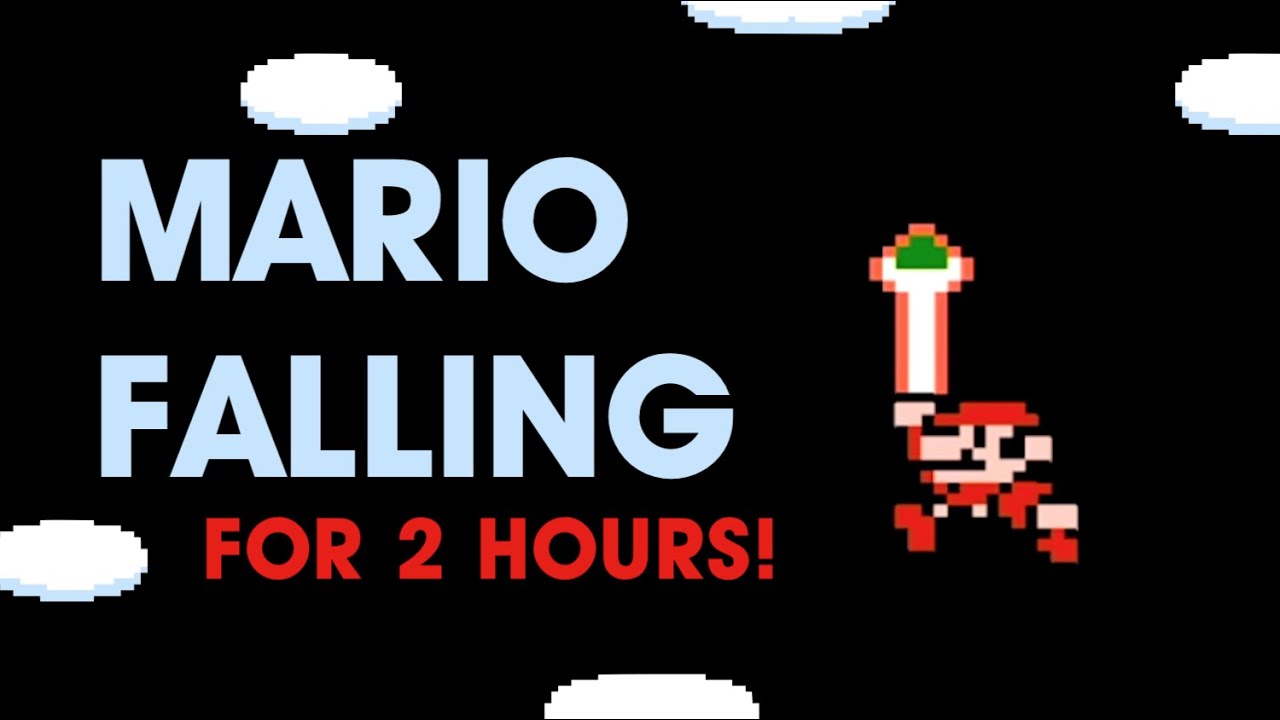 Mario Falling With The Magic Wand For 2 Hours - YouTube