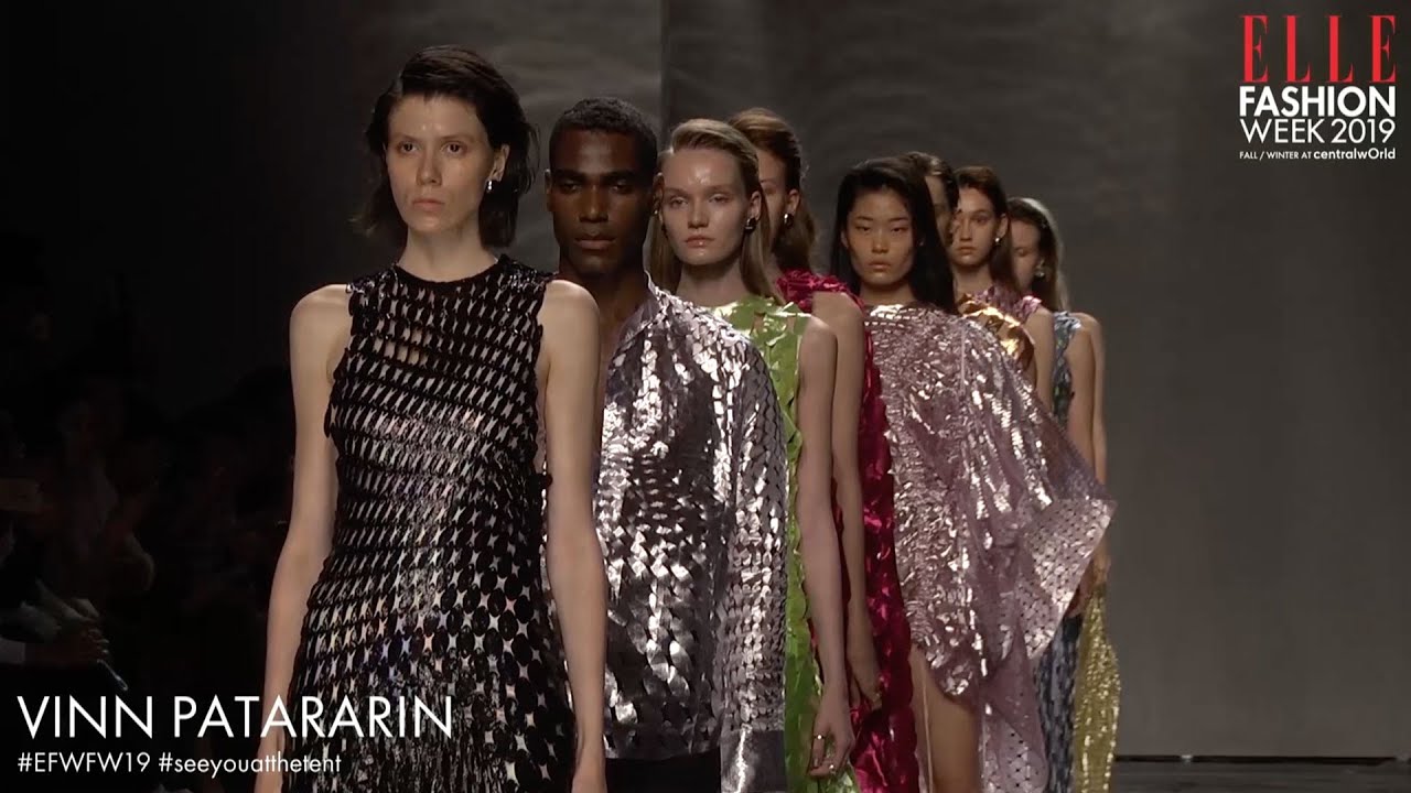 VINN PATARARIN | ELLE FASHION WEEK Fall/Winter 2019 - YouTube