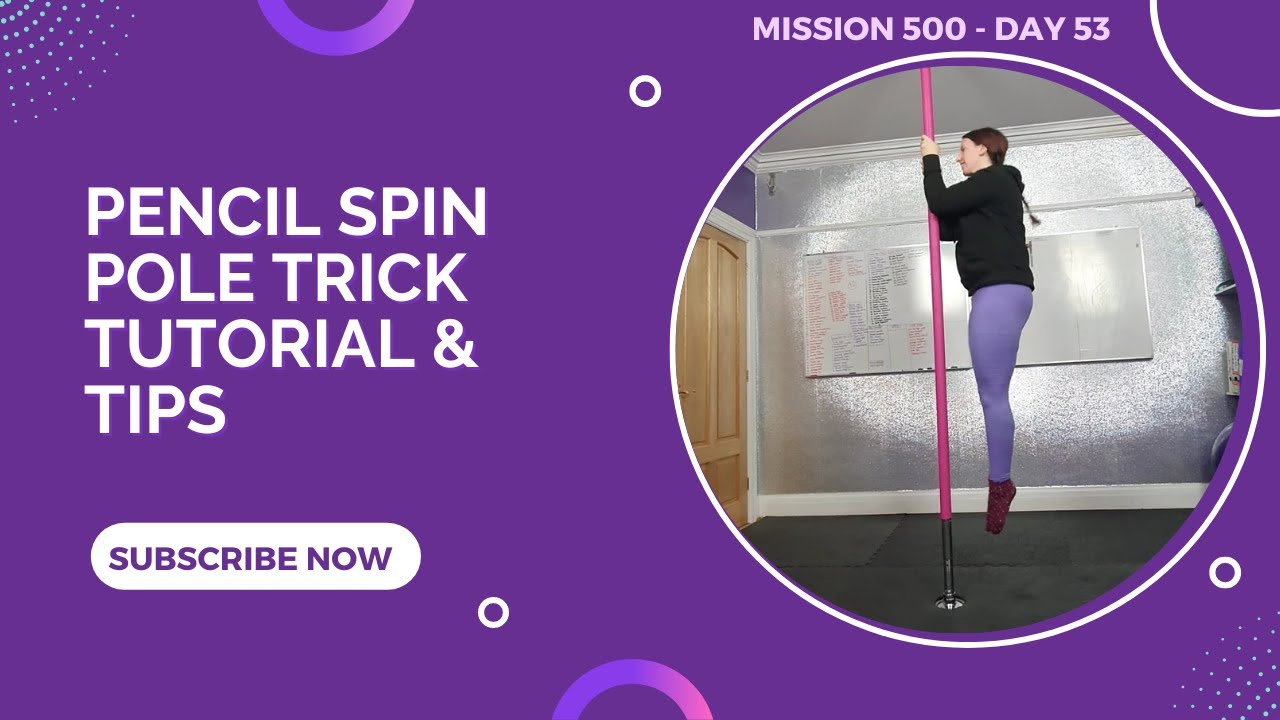 MISSION 54- Pencil Spin Pole Tutorial - YouTube