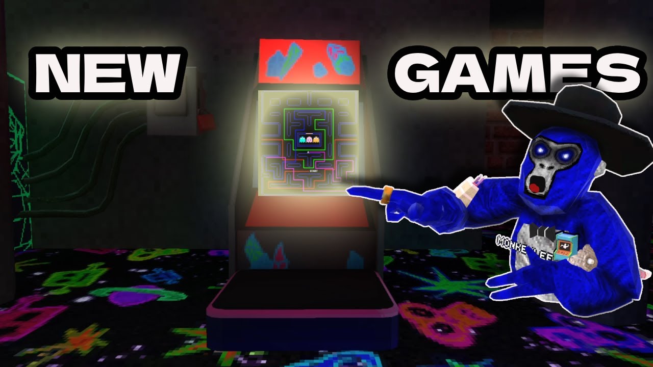 New Games Coming to Arcade in Gorilla Tag - YouTube