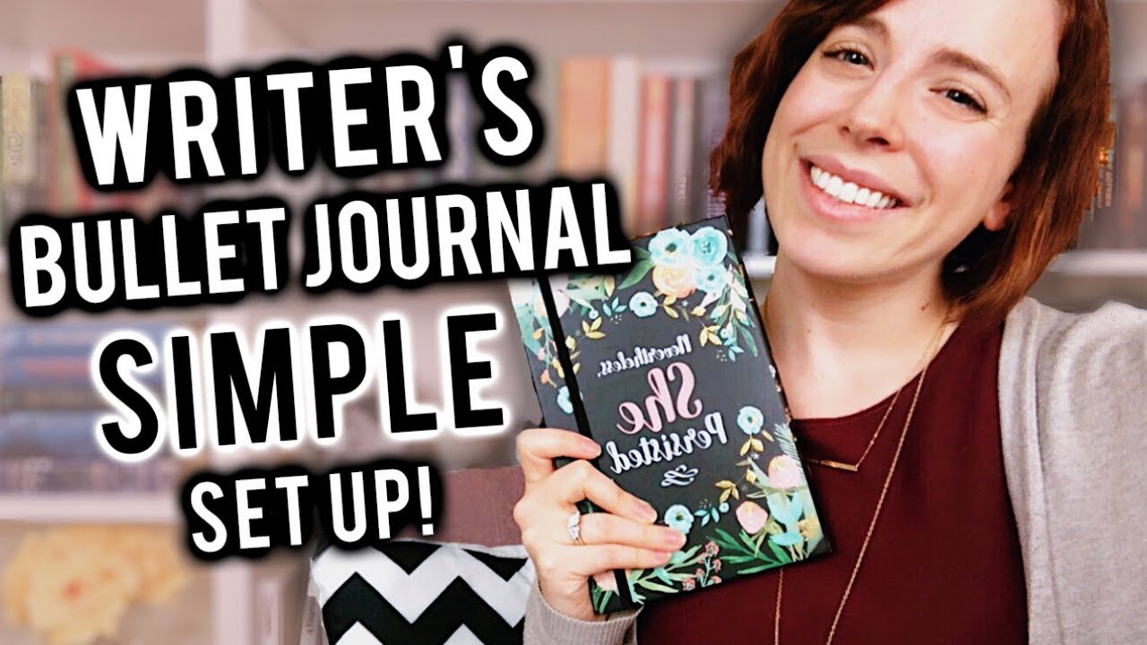 SIMPLE Writers Bullet Journal | 2019 Set Up - YouTube