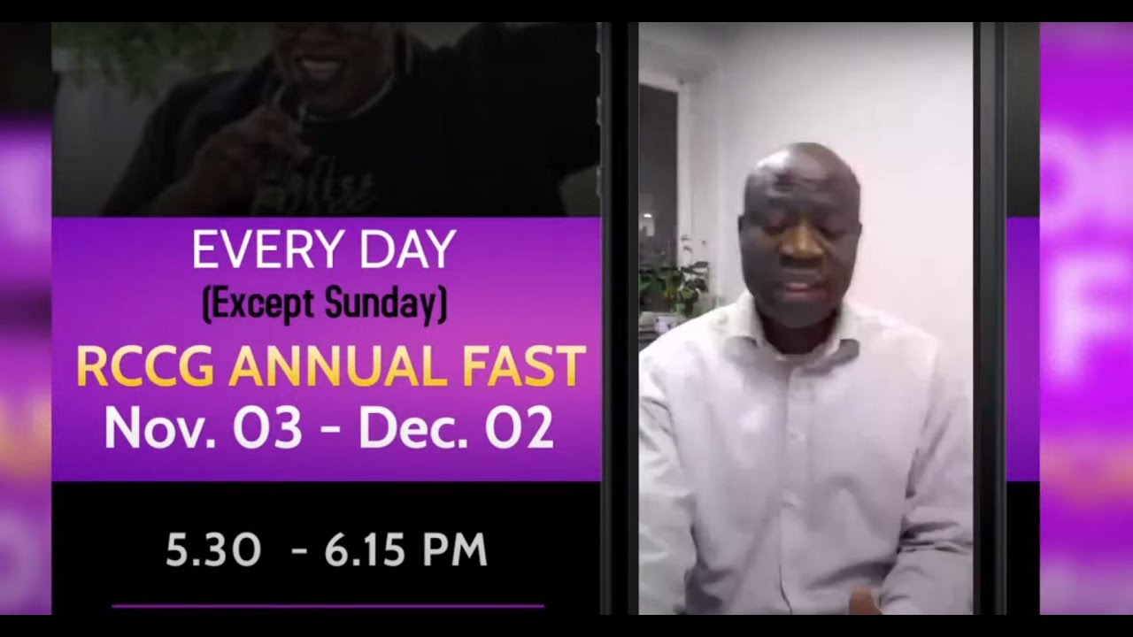 RCCG FAST - DAY 29 - YouTube