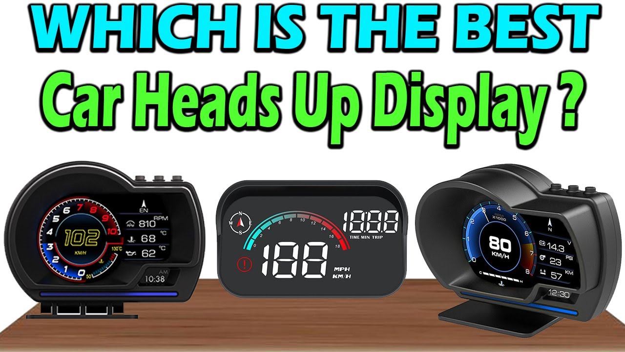 TOP 5 Best Car Heads Up Displays 2026 🚘- HUD Review & Buyer’s Guide ...