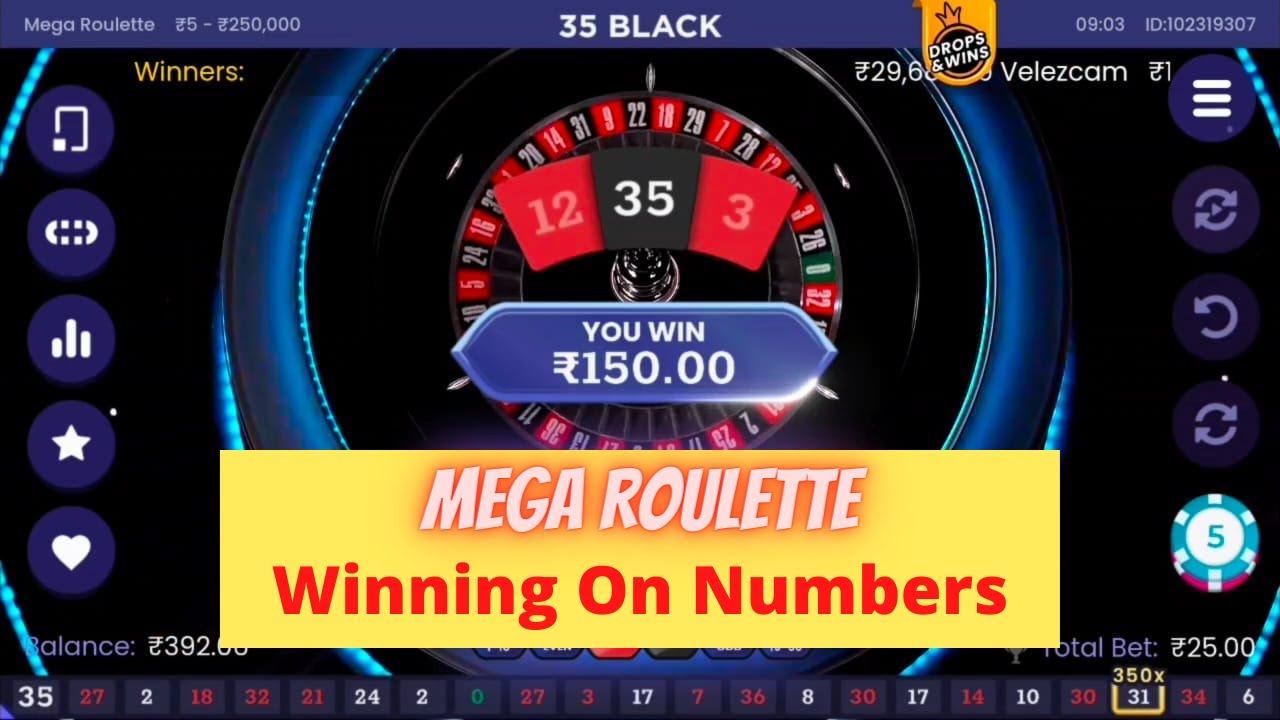 Mega Roulette lightning Roulette live | Winning on Numbers | New ...