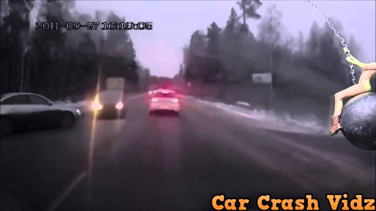 Wrecking Ball Car Crash - YouTube
