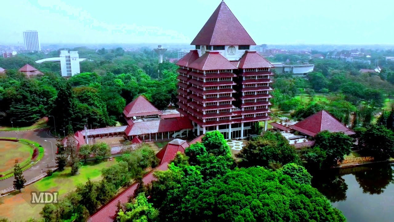 Video Drone 4K Gedung Rektorat Universitas Indonesia - YouTube