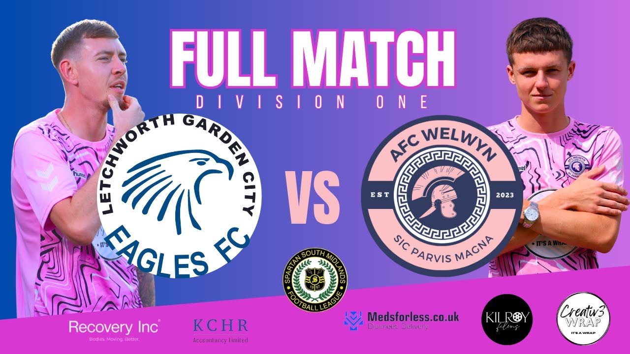 Letchworth Garden City Eagles Vs AFC Welwyn | Full Match - YouTube
