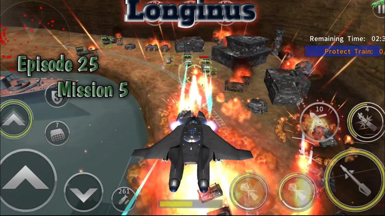 Gunship Battle Episode 25 Mission 5 #GunshipBattle #Longinus - YouTube