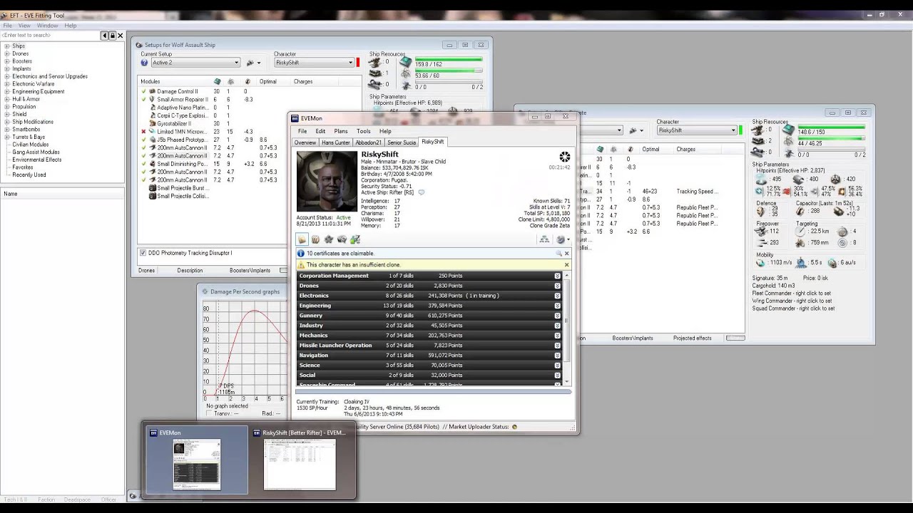 Core Skills: Skill Training Basics (Using EVEMon and EFT to focus your ...