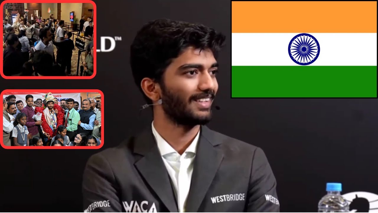 Gukesh: "INDIAN Fans Are The BEST!" - YouTube