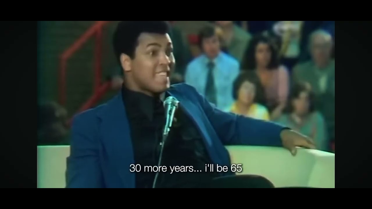 Muhammad Ali's best speech | 16th July 1977 - YouTube