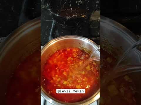 Adana ve Mersin yöresine ait Lepe yörük aşı yemeği