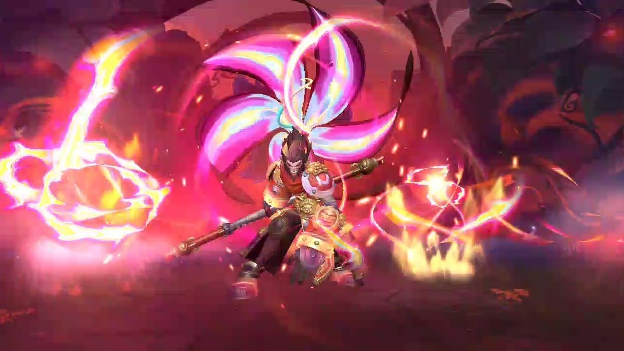 Wild Rift Unbound Frenzy: Wukong, The Monkey King Unleashed! (Full ...