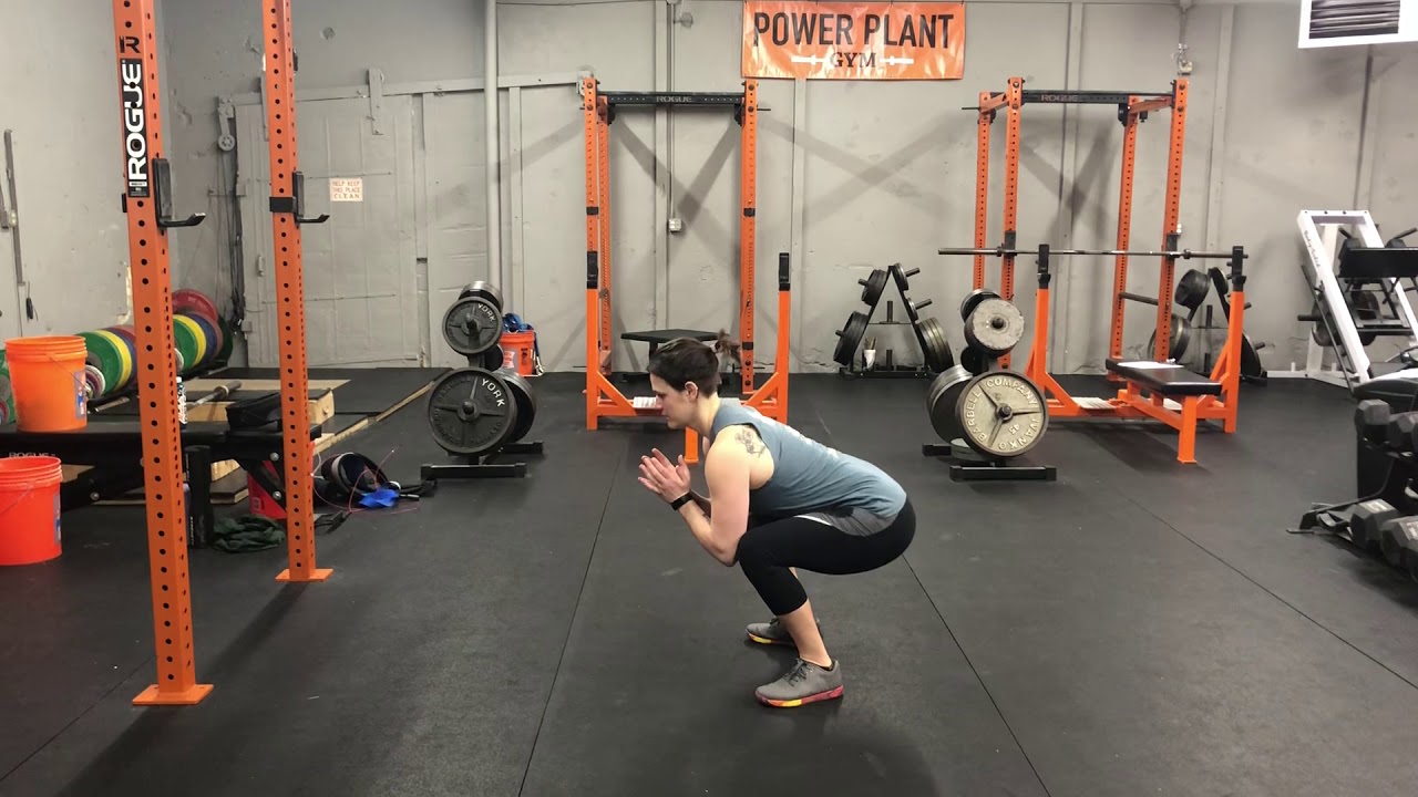 Downhill Skier Squat - Quad Burner! - YouTube