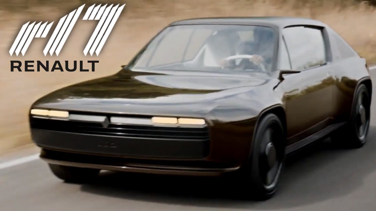 Renault R17 Retro Concept Revealed - YouTube