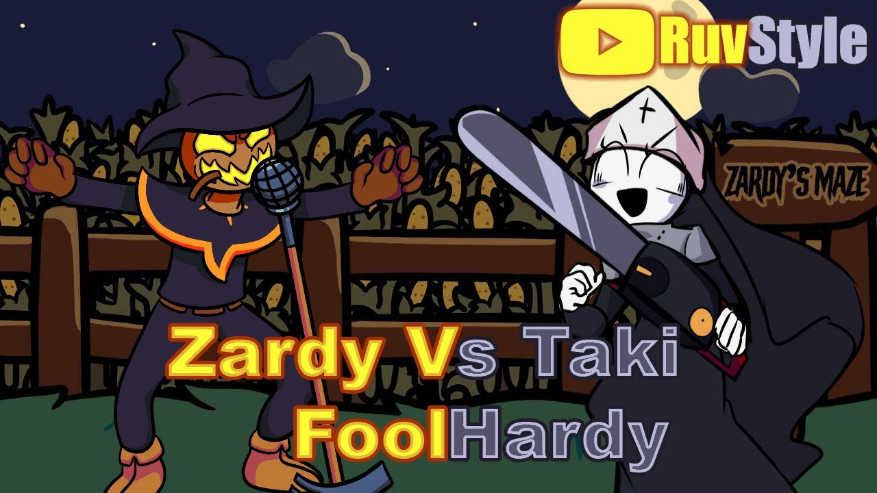 FNF FoolHardy but it's Taki vs Zardy - YouTube