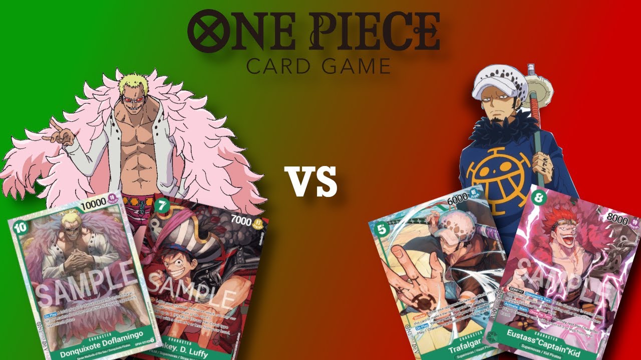 (OP04) GP Doffy vs Law - We love 10 drop - One Piece Card Game - YouTube
